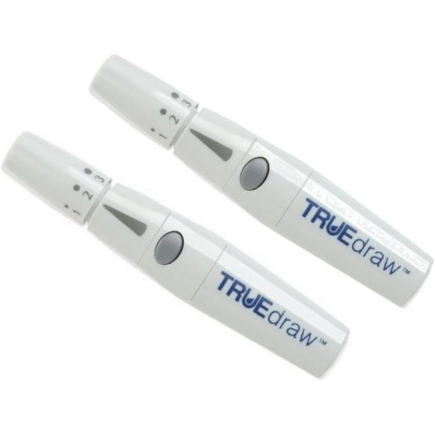 Truedraw Lancing Device Pen, 2 Devices - Walmart.com