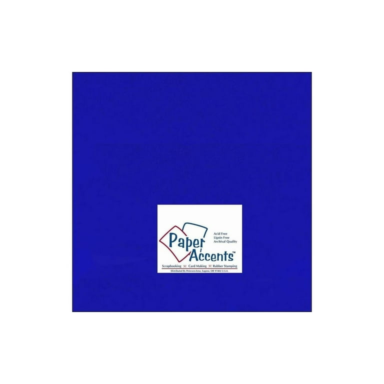 Royal Blue Cardstock Paper Papicolor Cardstock Original Royal Blue 972