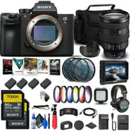 Sony a7 IV Mirrorless Camera + Sony FE 24-70mm Lens + 64GB Card Bundle - Walmart.com