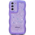 for Samsung Galaxy S24 FE Case 6.7" Glitter Clear Bling Shiny Star ...