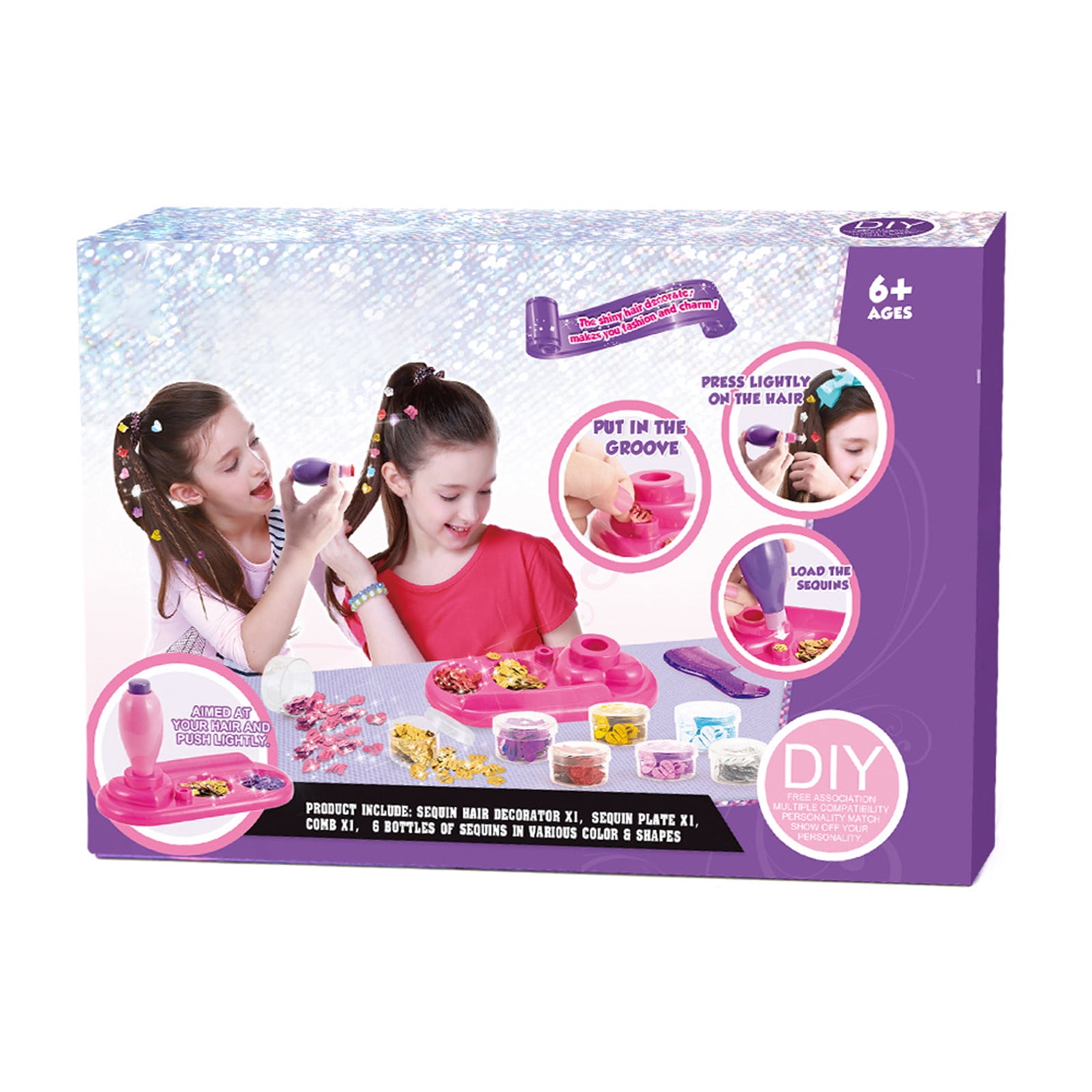 Hairstyle Tool Three Strand Braid Girl Dress Up Accessories Toys ...