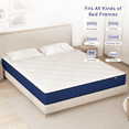 Full Size Foam Mattress in a Box,10" Hybrid Mattresses Medium Firm Bed ...