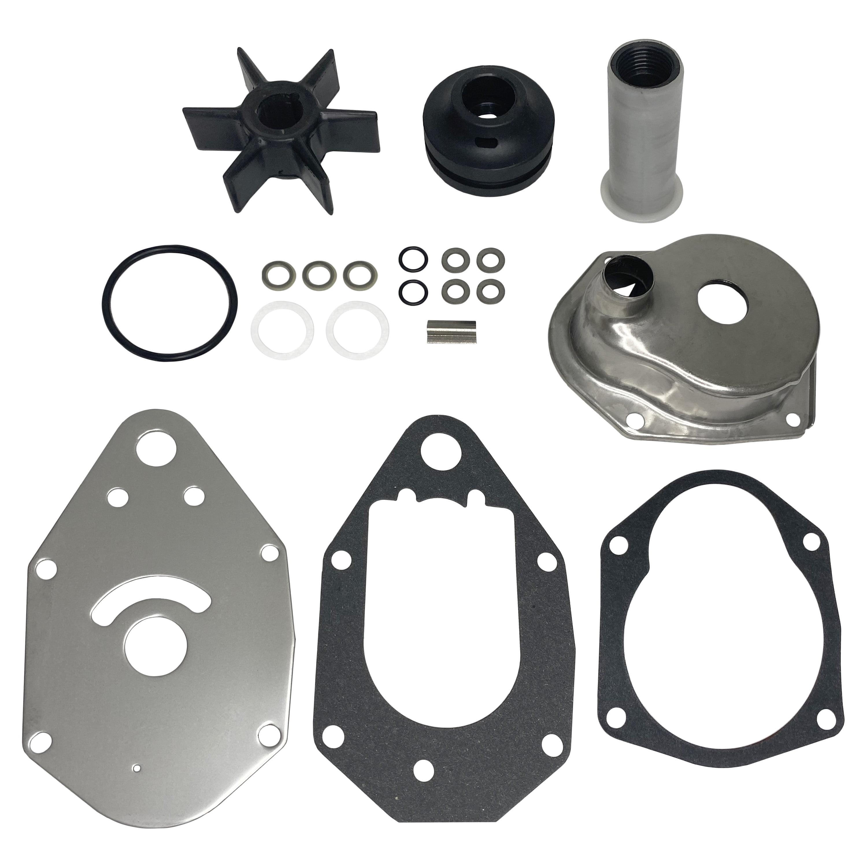 Water Pump Kit with Housing for Mercury Mariner 30-75 HP, 1991 & Up ...