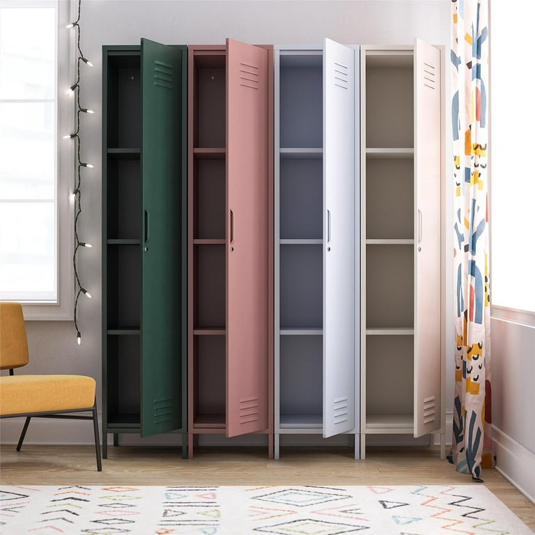 Locker Themed Furniture Novogratz Cache 1 Door Tall Single Metal