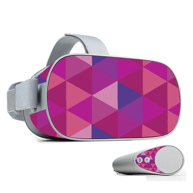 MightySkins OCGO-Pink Kaleidoscope Skin for Oculus Go Mobile VR - Pink ...