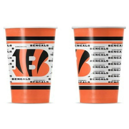 Cincinnati Bengals Disposable Paper Cups | Walmart Canada
