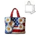 Upgrade US 250th Anniversary Quilted Tote Bag, Large Capacity Shoulder ...
