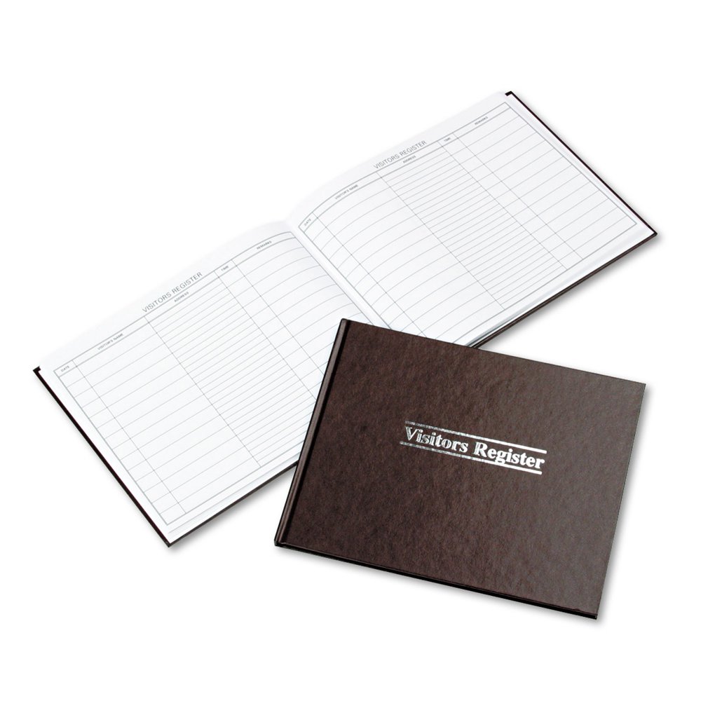 Wilson Jones, WLJS490, Visitors Register Book, 1 Each - Walmart.com ...