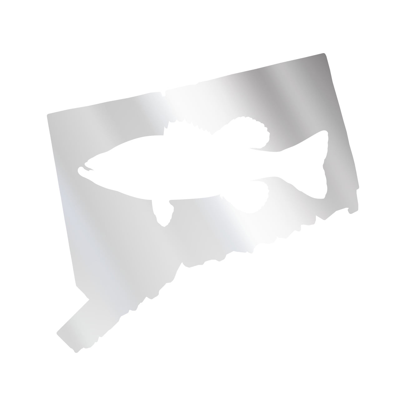 Connecticut Bass Sticker Decal Die Cut - Self Adhesive Vinyl ...