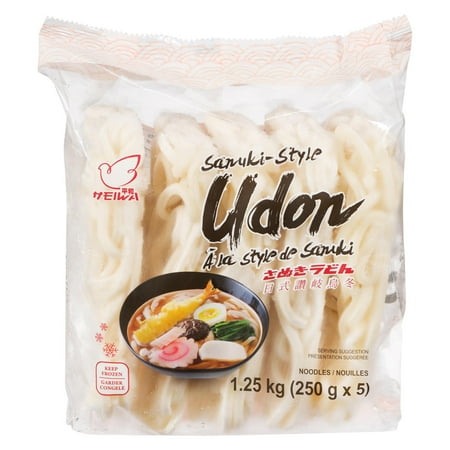 Heiwa Frozen Sanuki Style Udon, Net Weight 1.25 Kg (250 g x 5) - Walmart.ca