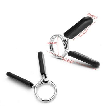 Mata1-USA 2 inch Olympic Barbell Clips, Weight Bar Standard Lock for ...