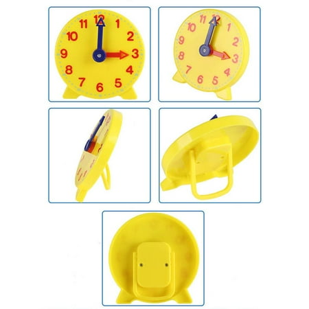 Educational Kids Learning Clock Toy Simple Preschool Early Education ...