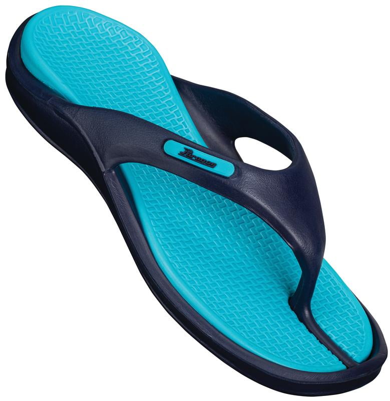 JMAT Paragon Men s Waterproof Lightweight Flip Flops Medium Platform Open Toe Blue UK 7 Walmart