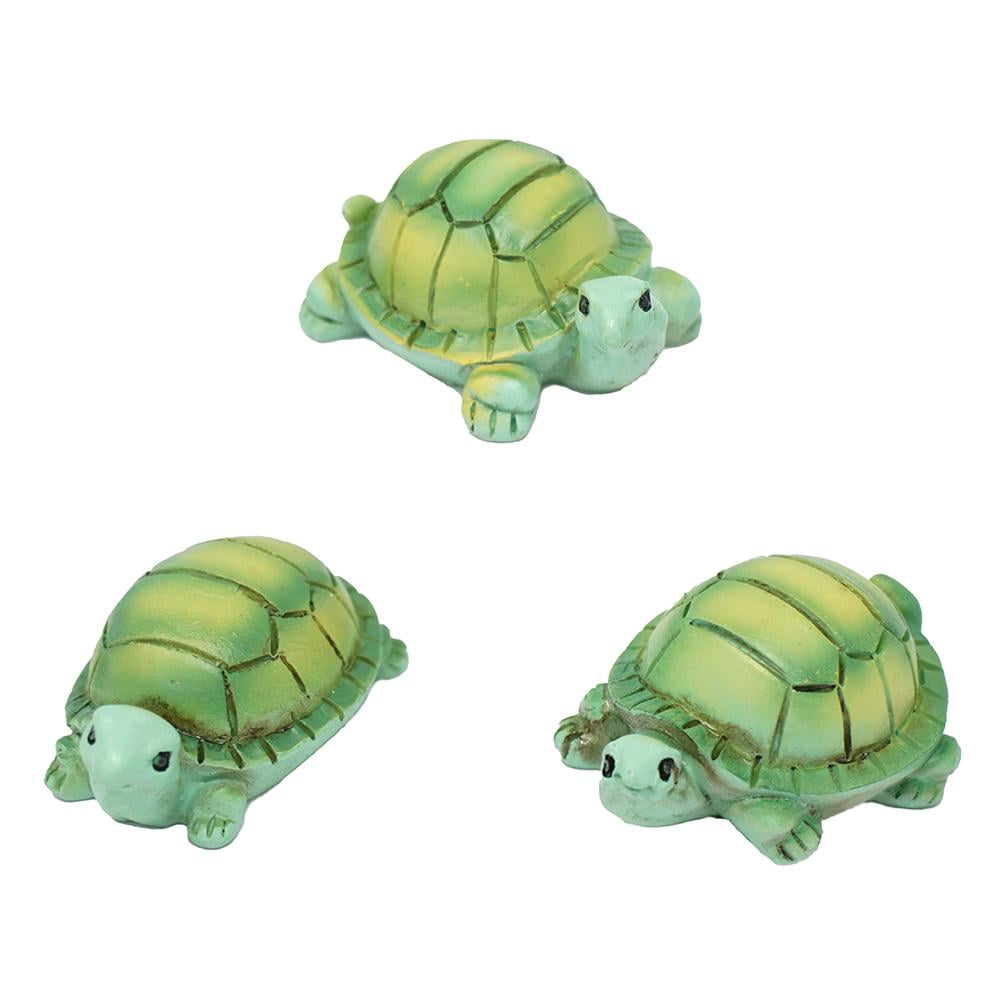 Mini Turtle Resin Figurines, Assorted Sizes, 3-Piece - Walmart.com