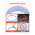 Clear Vinyl Tubing 3/4" ID x 19/20" OD - 10ft PVC Hose, Flexible ...