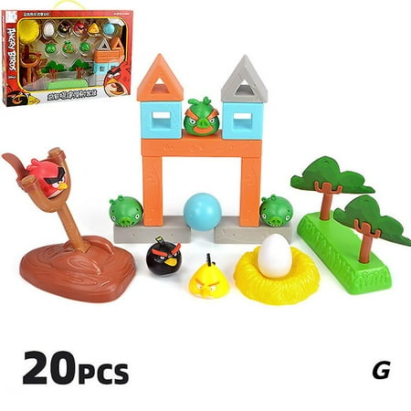 Angry Bird Toy Interaction Catapults Building Blocks Set For Children ...