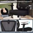 Laicejoy Ergonomic Office Chair w/ Adjustable Lumbar Support, Height ...