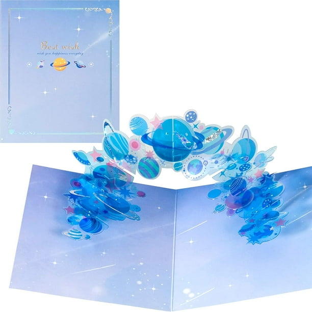 EXPLOSIVE 1 piece 3D Birthday Card, Graduation Card, Memorial Card ...