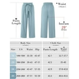 SHOWMALL Plus Size Women's Wide Leg Lounge Pants with Pockets Dark Gray ...