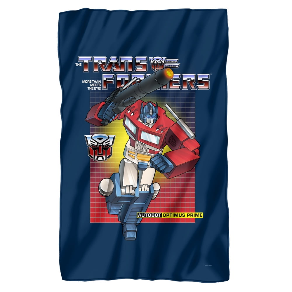 Transformers Optimus Prime Fleece Blanket 36' x 58' - Walmart.com