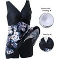 Summer Mae Womens Plus Size Swimsuits With Shorts One Piece Bathing