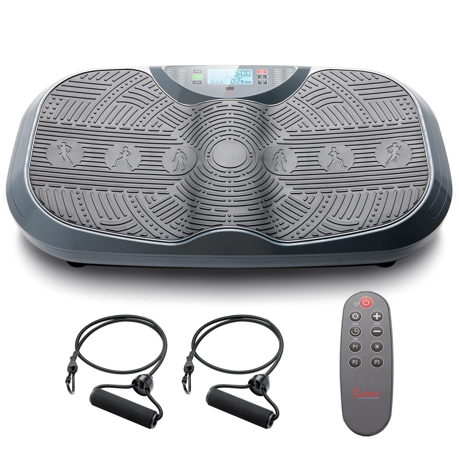 Sunny Health & Fitness Fitboard Vibration Platform Exercise Machine ...