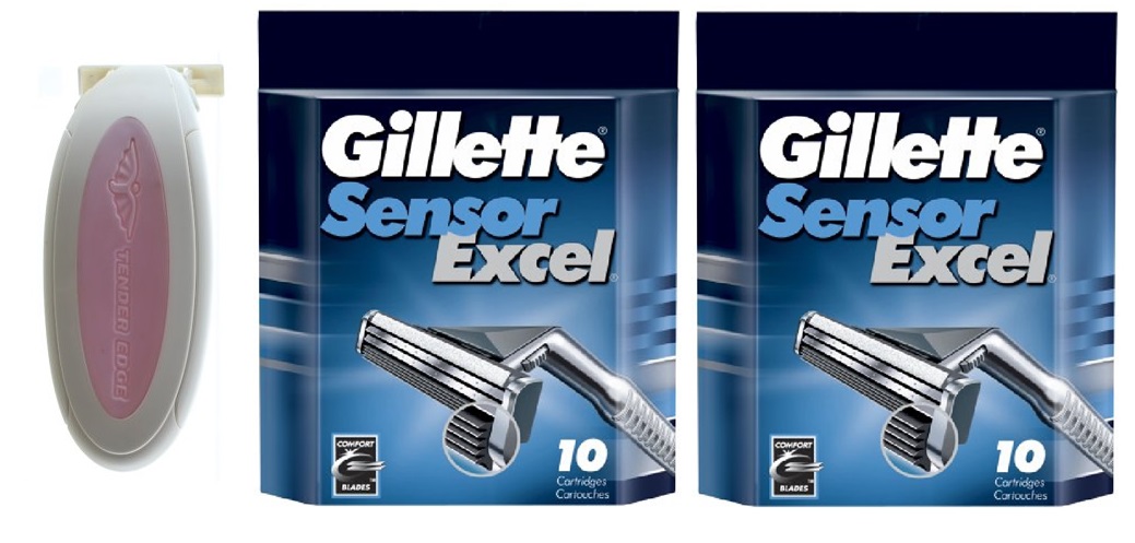 Compatible Razor fits with Sensor Excel for Women Refill Cartridges ...
