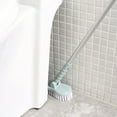 Floor Scrub Brush Bathroom Long Handle Bathtub Push Broom Shower Tile ...