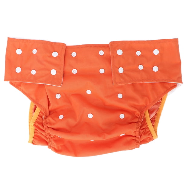 Waterproof Adult Cloth Diaper Elderly Incontinence Nappy Adjustable ...
