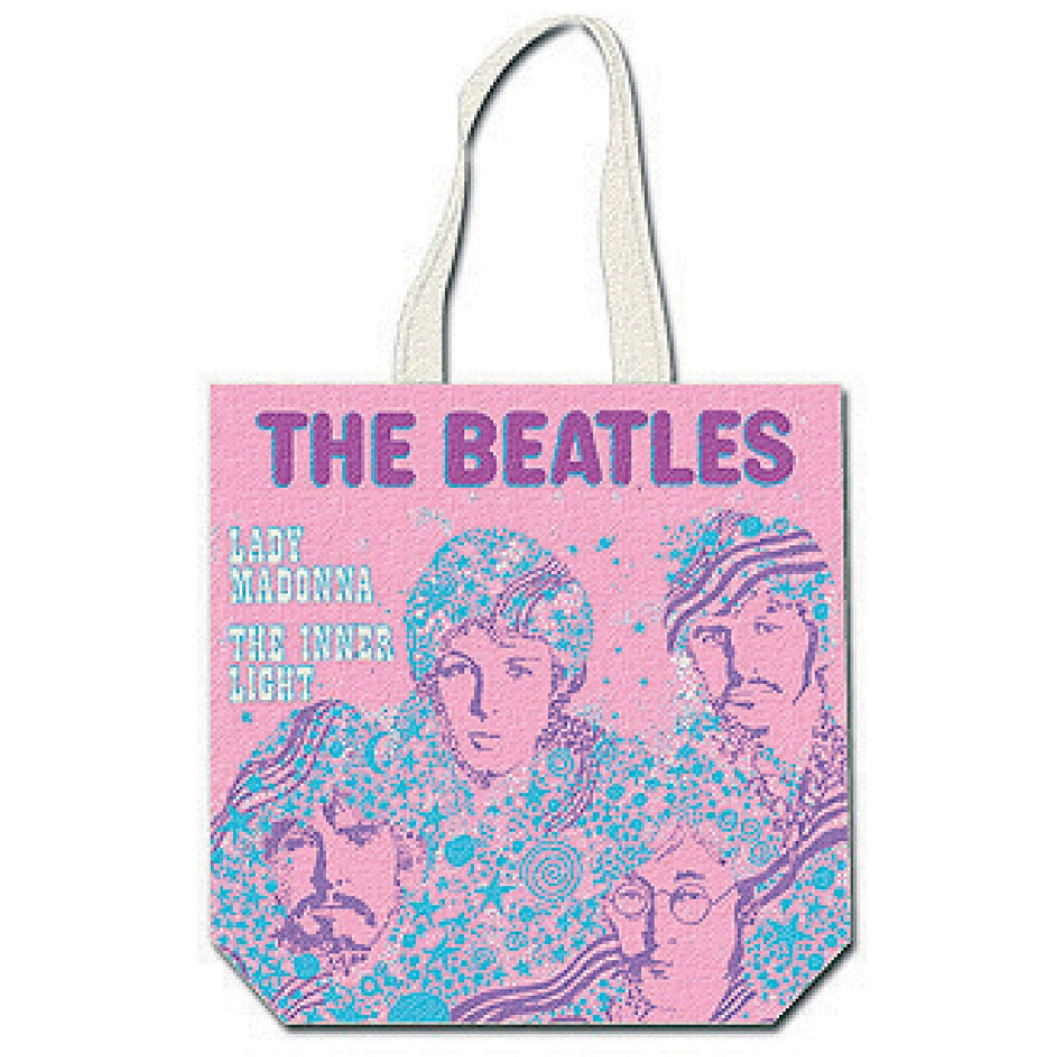 Click here for The Beatles Lady Madonna Back Print Cotton Tote Ba... prices
