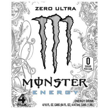 Monster Energy Original - Mega Can Drink Pack (24oz/12pk) - Walmart.com