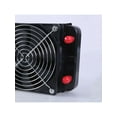 Aluminum Computer Radiator Water Cooling Cooler 2 Fans 240mm For CPU ...