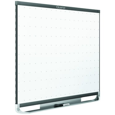 Quartet DuraMax Large 8'x4' Porcelain Magnetic Whiteboard, Silver ...