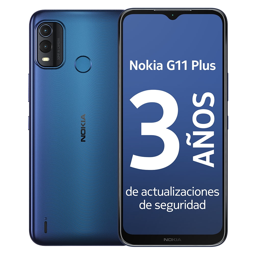 Telefono Nokia G11 Plus, Single SIM, 3 Gb Ram, 64 Gb, Azul | Walmart en ...