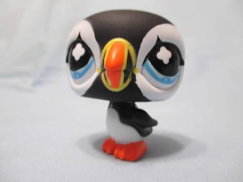 Littlest Pet Shop Puffin Penguin 654 Authentic LPS - Lose No Box New ...