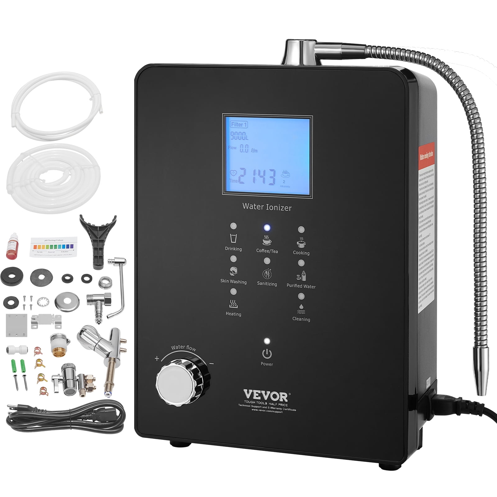 Click here for Vevor Alkaline Hydro Ionizer  Ph 3-11.2 Alkaline A... prices