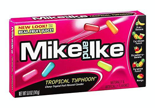 (Price/Case)Mike & Ike Tropical Typhoon 5 Ounces Per Pack - 12 Per Case ...