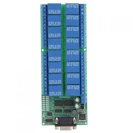 Hilitand DB9 Relay Board,R223C16 16-Channel Relay Board DB9 Relay ...