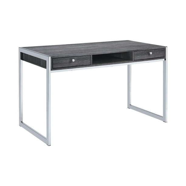 Coaster Contemporary Chrome Desk - Walmart.com