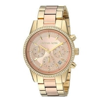 Michael Kors Women's Bradshaw Gold Tone Chronograph Watch MK5739 ...