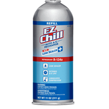 EZ Chill R134a AC Recharge with Leak Sealer (11 Ounces) - Walmart.com