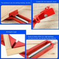 4pcs Woodworking Corner Clamps 90 Degree Right Angle Woodworking ...