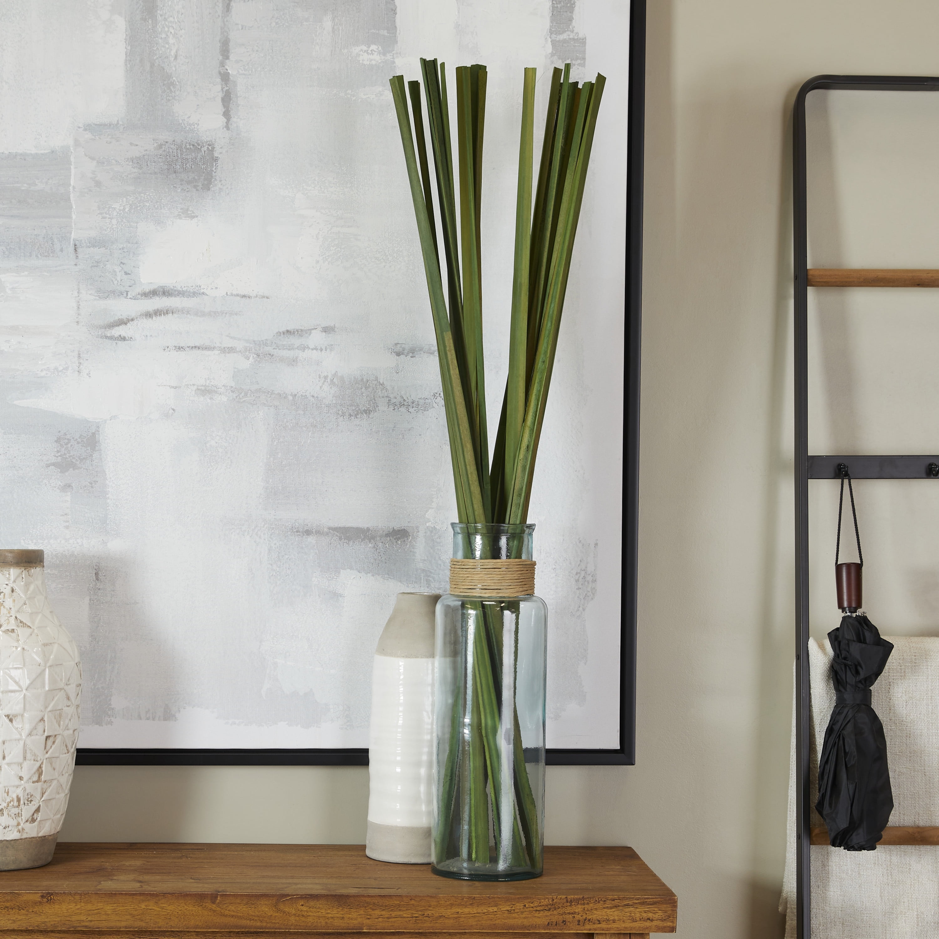 39" Dried Plant Natural Foliage Sticks Bouquet with Slender Stems, by ...