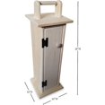 Peaceful Classics Wooden Toilet Paper Holder Cabinet, Toilet Paper ...
