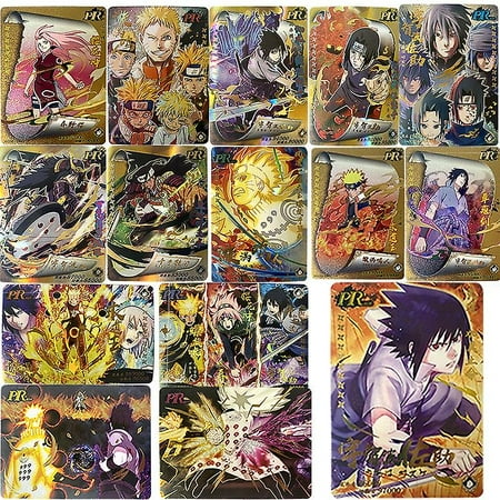 Booster Anime Narutoes Pr Rare Collection Cards Cartoon Hokage Movie ...