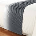 Bed Runner Grey Polka Dots Ombre Bedding Scarves Soft Decorative Bed ...