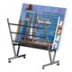 Art Expo Metal Art Professional Print Rack, Holds Posters, Prints ...