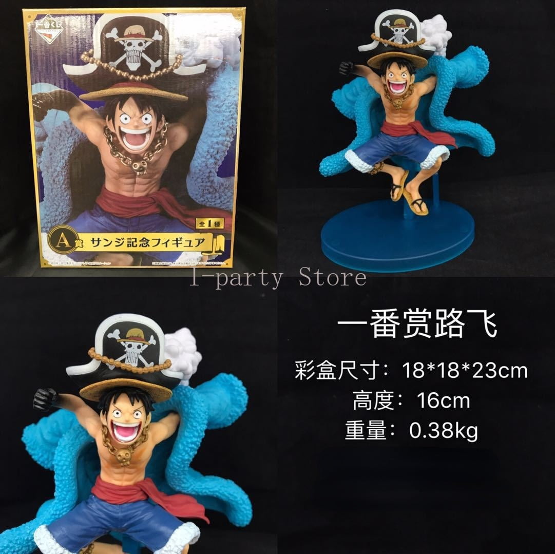 Figura de One Piece con sombrero de paja de Luffy, Nami, Zoro y Chopper ...