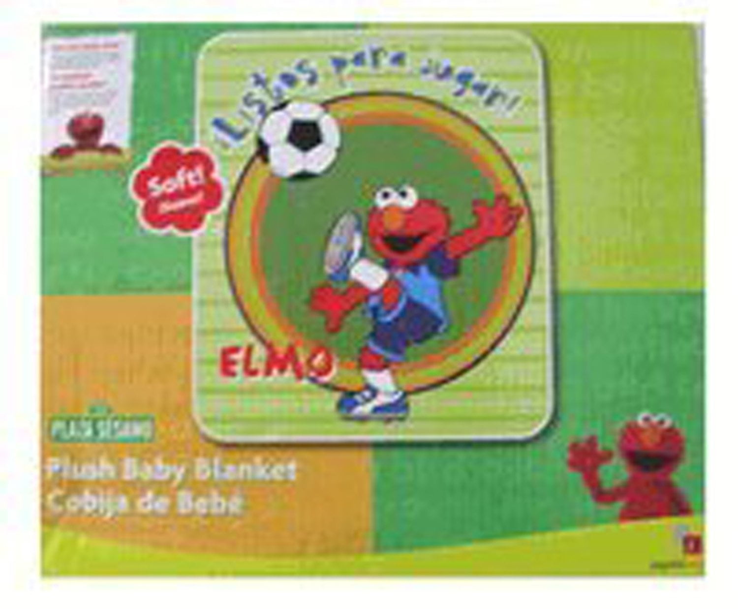 Sesame Street Elmo Plush Baby Blanket - Cobija de Bebe - Walmart.com