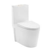 Virage One Piece Elongated Toilet with Touchless Retrofit Dual Flush 1. ...